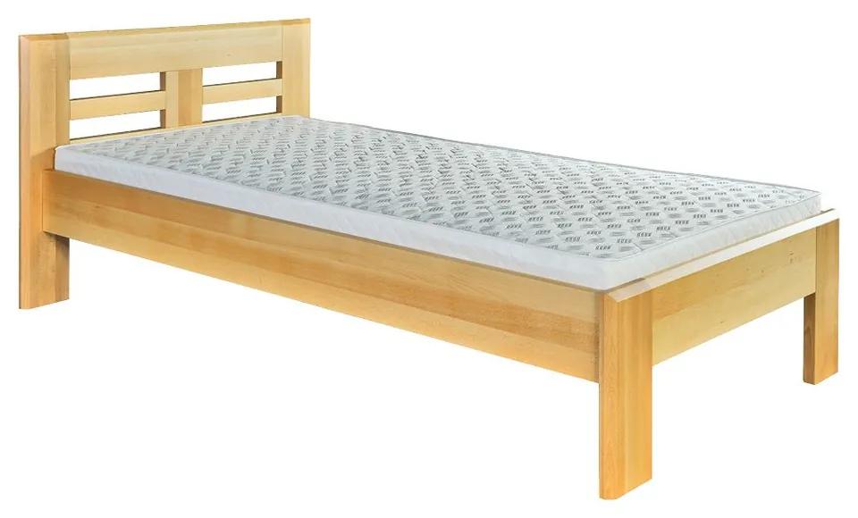 Drewmax Bukové postel LK160 100 x 200 cm