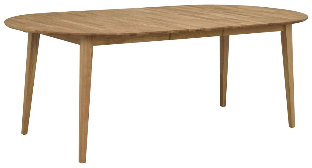 ROWICO Oválný rozkládací jídelní stůl FILIPPA dub 170x105cm 117625