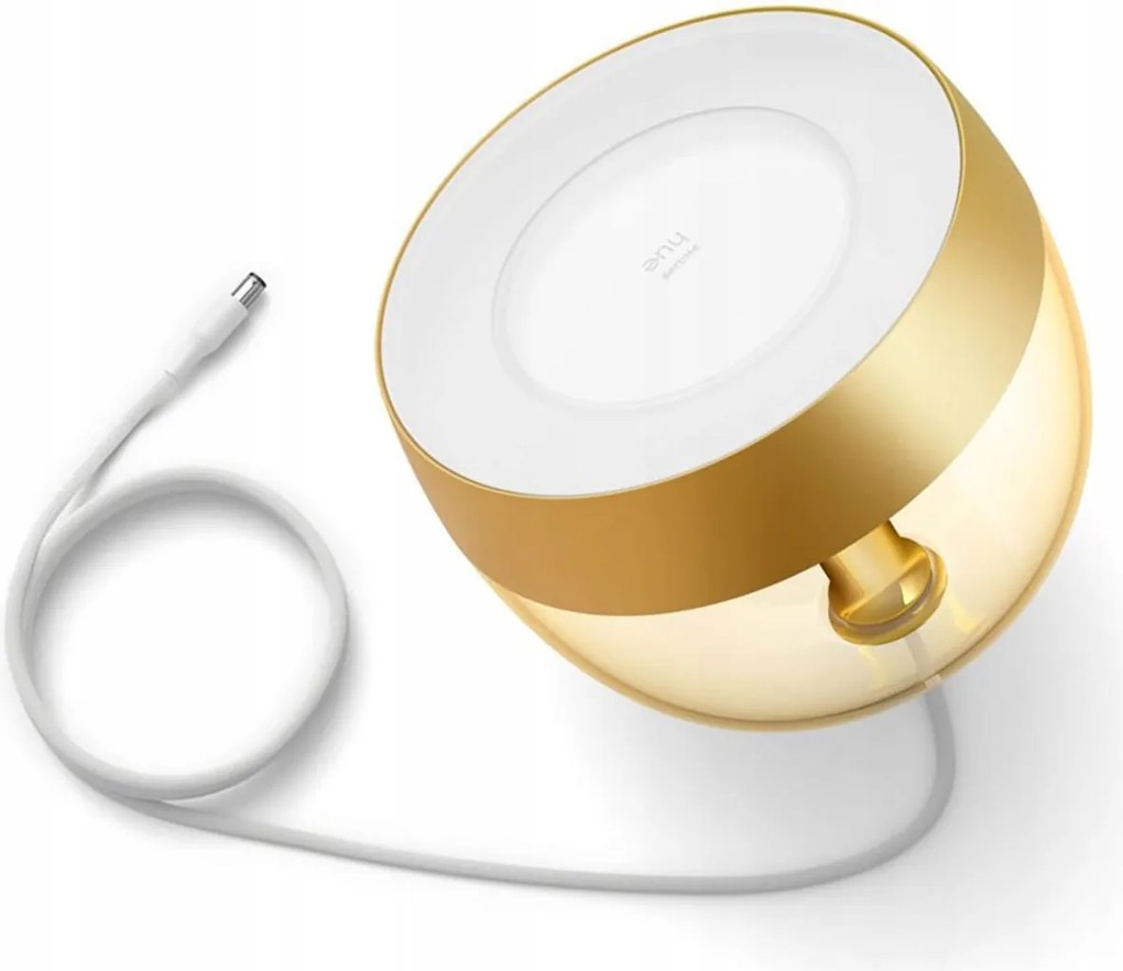 Stolní Led lampa Zlatá 8,1W Cct Rgb Philips Hue Bluetooth Zigbee