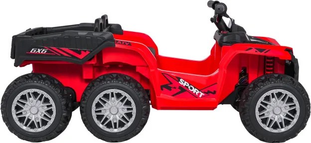 Elektrická čtyřkolka Quad Sport TX 4×4 červená
