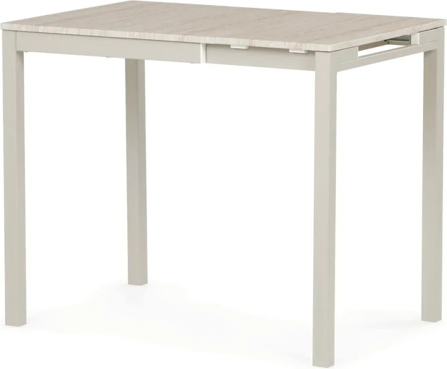 Jídelní stůl rozkládací 60-90x60 cm GDT-206 OAK, melamin, dub – Barva (vyberte): hnědá béžová