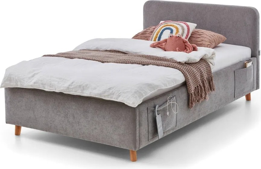 Šedá dětská postel bez roštu 120x200 cm Cosy – Meise Möbel