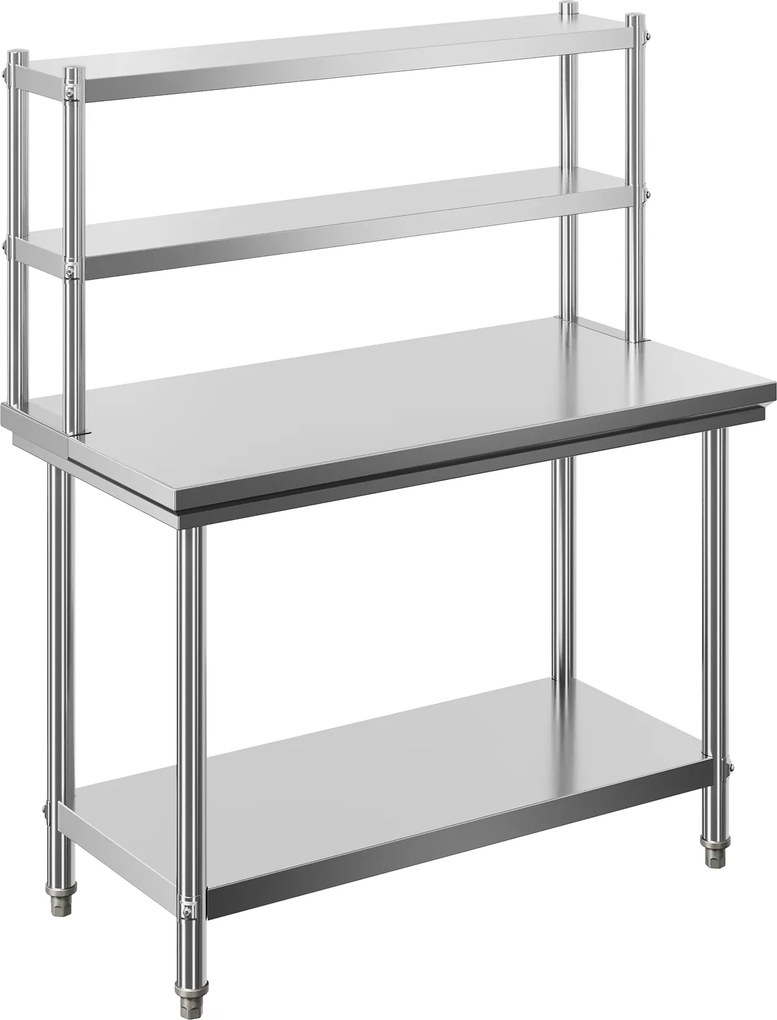 Stůl Wiltec – 120 × 60 × 145 cm (61841)