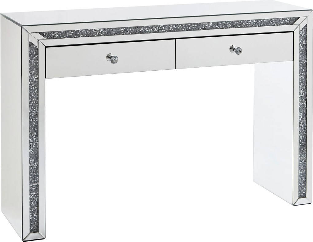 XXXLutz KONZOLOVÝ STOLEK, barvy stříbra, 120/35/81 cm Xora - Konzolové stolky - 001047012202