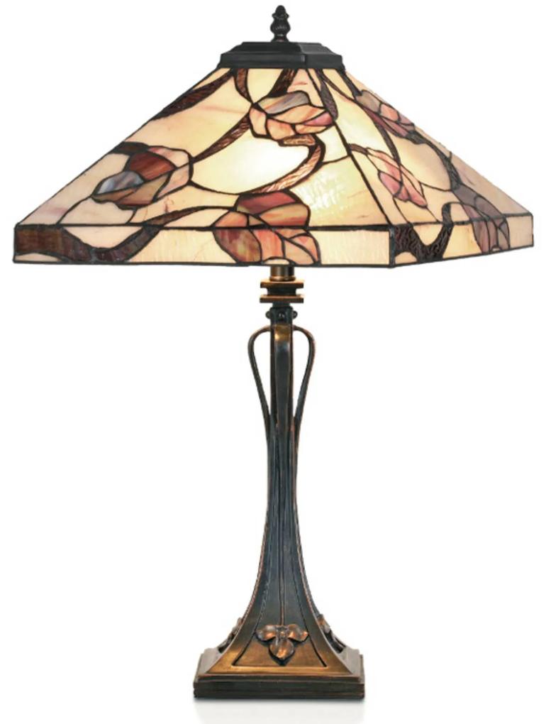 Stolní lampa APPOLONIA v Tiffany stylu