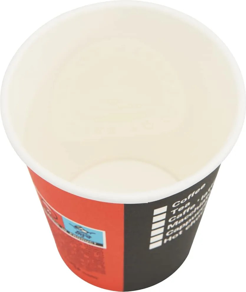 Jednorázové kelímky na kávu 1000 ks 240 ml 30085