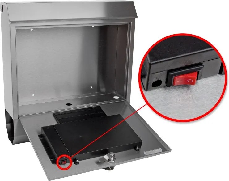 DEMA Solární poštovní schránka Solar 41552D