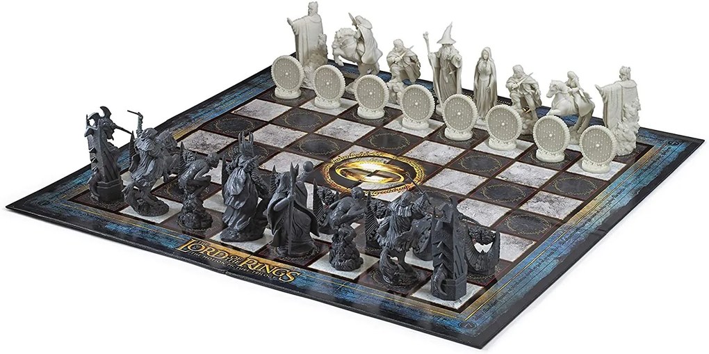 Společenská hra lord of the rings - battle for middle earth chess set - šachy