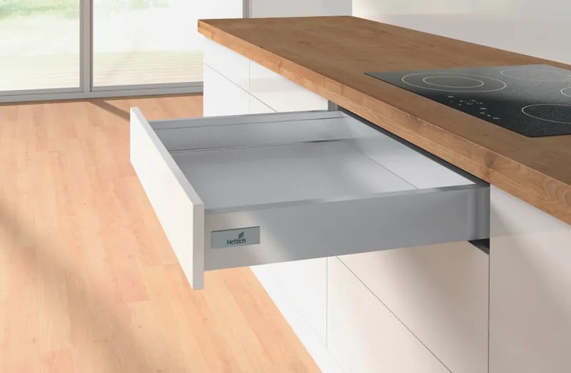 Hettich zásuvka InnoTech Atira 520 / 70 mm stříbrná ITA-520/70