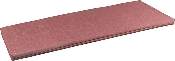Bellatex Sedák na lavici hladký Růžová 40x150 cm