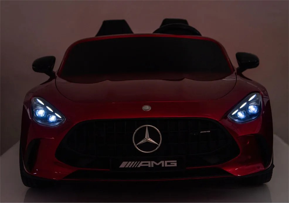LEAN CARS Elektrické autíčko Mercedes GT63 AMG DK-GT63 24V LCD červené lakované