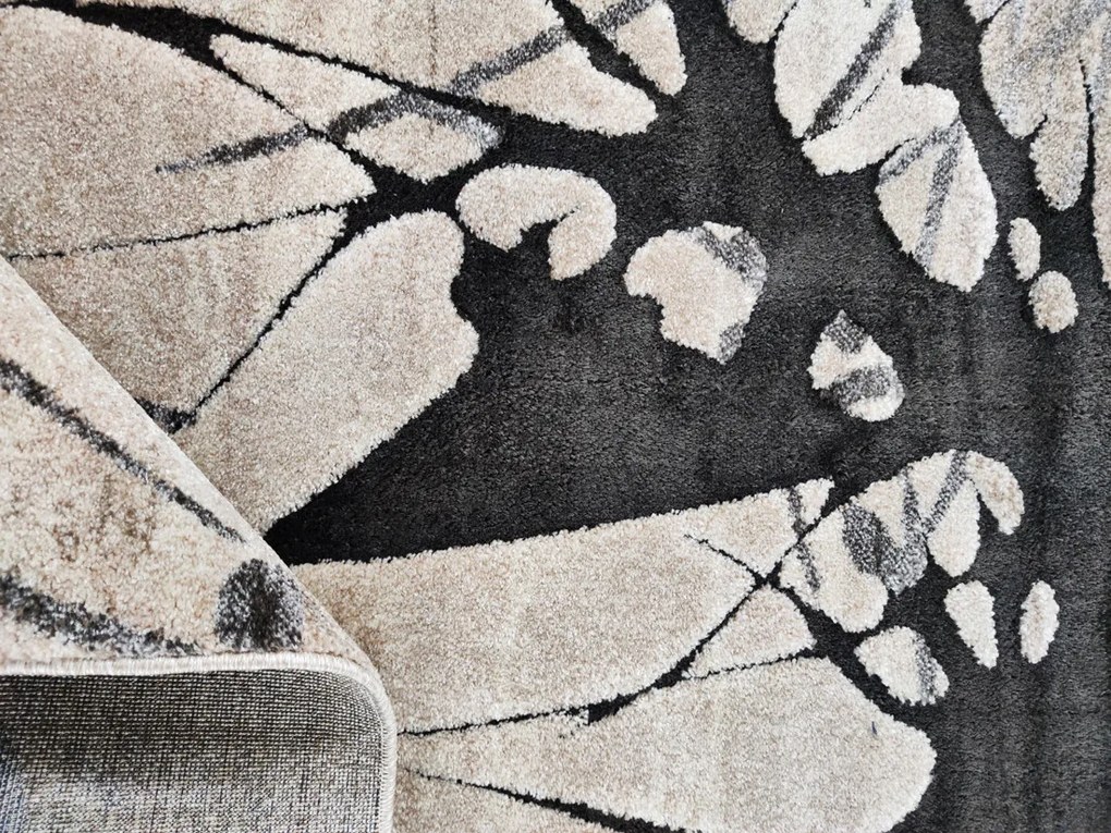 BE Koberec Miami 124 VIZON - béžový obdélníkový Rozměr: 80x150 cm