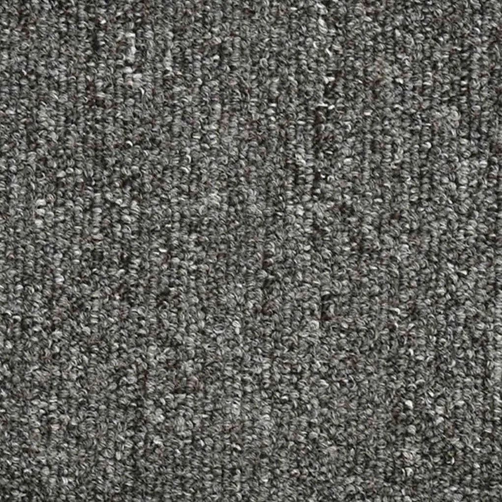 Schodové rohože 30 ks 56 x 17 x 3 cm tmavě šedé, půlkulaté 3365745