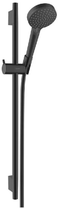 Hansgrohe Vernis Blend - Set sprchové hlavice, 2 proudy, tyče a hadice, matná černá 26422670
