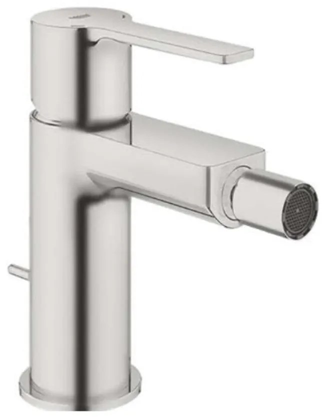 Grohe Lineare - Bidetová baterie s výpustí, supersteel 33848DC1