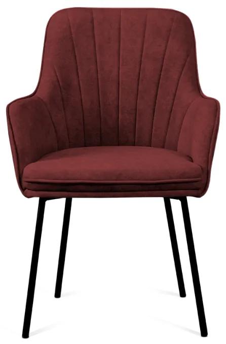 DOLMAR SEDAČKY Jídelní židle - KR-8, různé tkaniny a barvy na výběr Čalounění: námořnická (Uttario Velvet 2968)