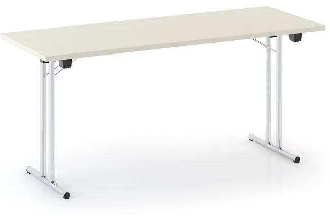 Skládací konferenční stůl Folding, 1800x800 mm, ořech