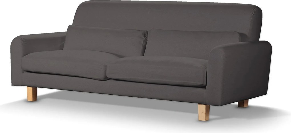 Potah na pohovku IKEA Nikkala krátký barva hnědá látka sametová