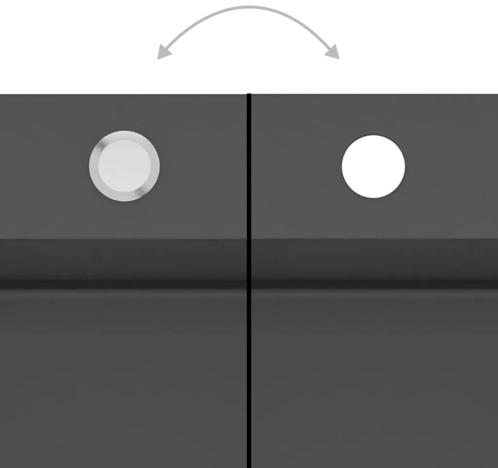 vidaXL Marketos Ručně vyrobený kuchyňský dřez černý nerezová ocel
