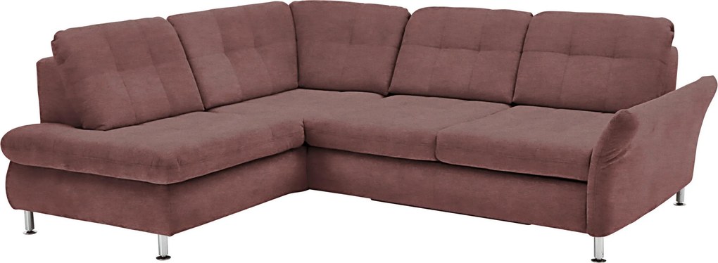 XXXLutz SEDACÍ SOUPRAVA, textil, vínově červená Beldomo Style - Sedací soupravy - 000711005609