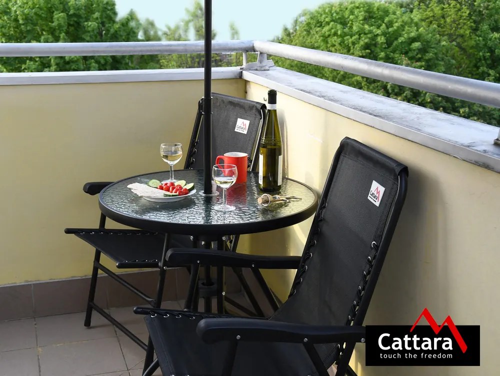 CATTARA Stůl zahradní kulatý TERST 70cm