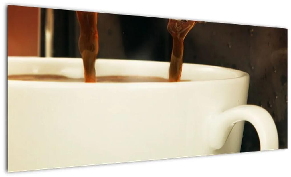 Šálek kávy - obraz (100x40cm)