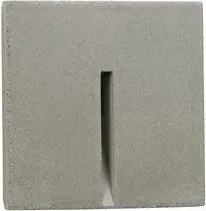 NV 9117084 Kryt pro zapuštěné svítidlo do zdi FINLO šedý beton IP65 bez světelného zdroje - NOVA LUCE