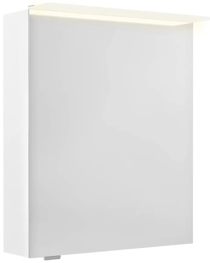 Sapho, LINEX galerka s LED osvětlením, 60x70x15cm, levá/pravá. bílá, LX060-0030