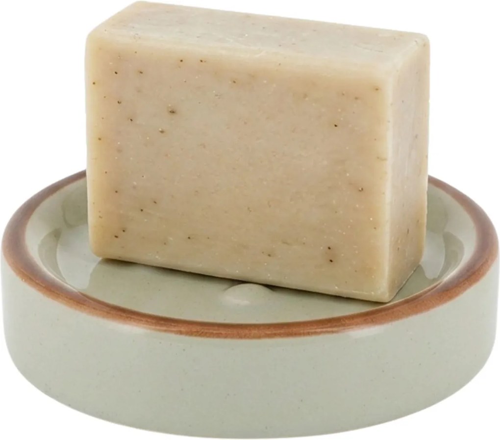 Miska na mýdlo Elva, zelená