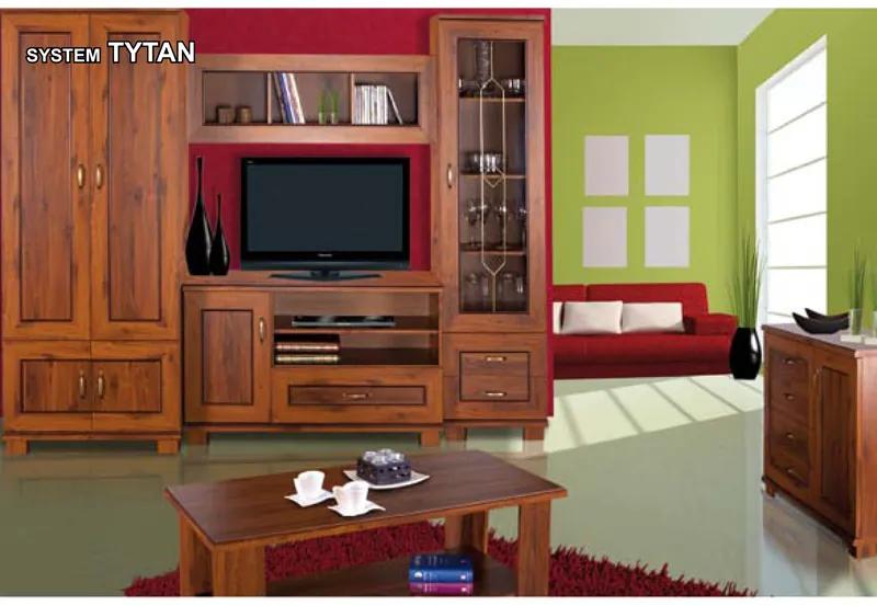 Televizní stolek TYTAN TRTV-120 Mlot 120/73/45 Barva: san-remo-svetly