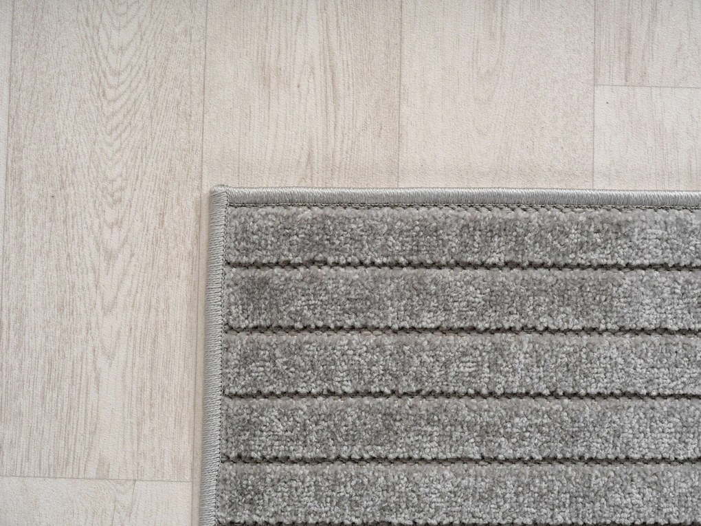 Ayyildiz, Běhoun Nova 1201 silver - na ven i na doma, 80x250, šedá, chodba / předsíň
