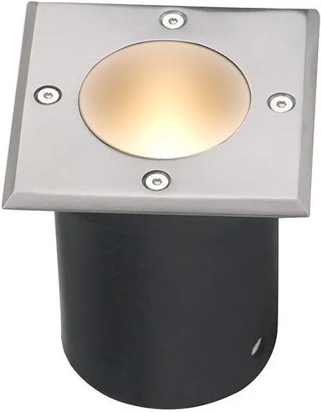 LED21 Nájezdové bodové svítidlo STRONG-K, 230V 1xGU10 ip65 čtvercové