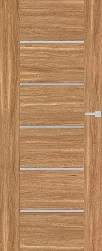 DRE Aura interiérové dveře auri levé 80 cm ořech karamelový AURAOK80L