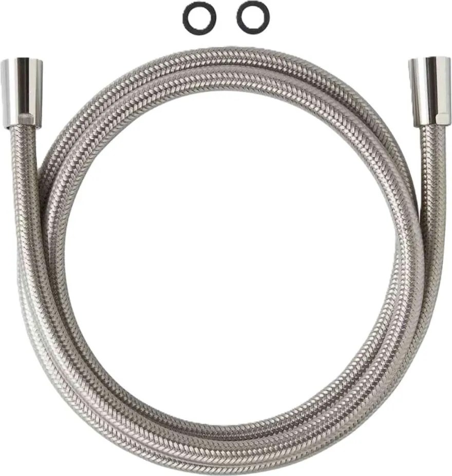 Laufen Sprchové příslušenství - Sprchová hadice SimiFlex, 180 cm, kartáčovaná ocel H3629800901401