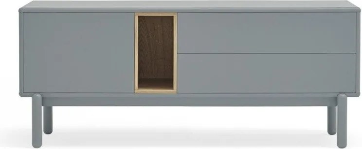 Modro-šedý TV stolek 140x56 cm Corvo – Teulat