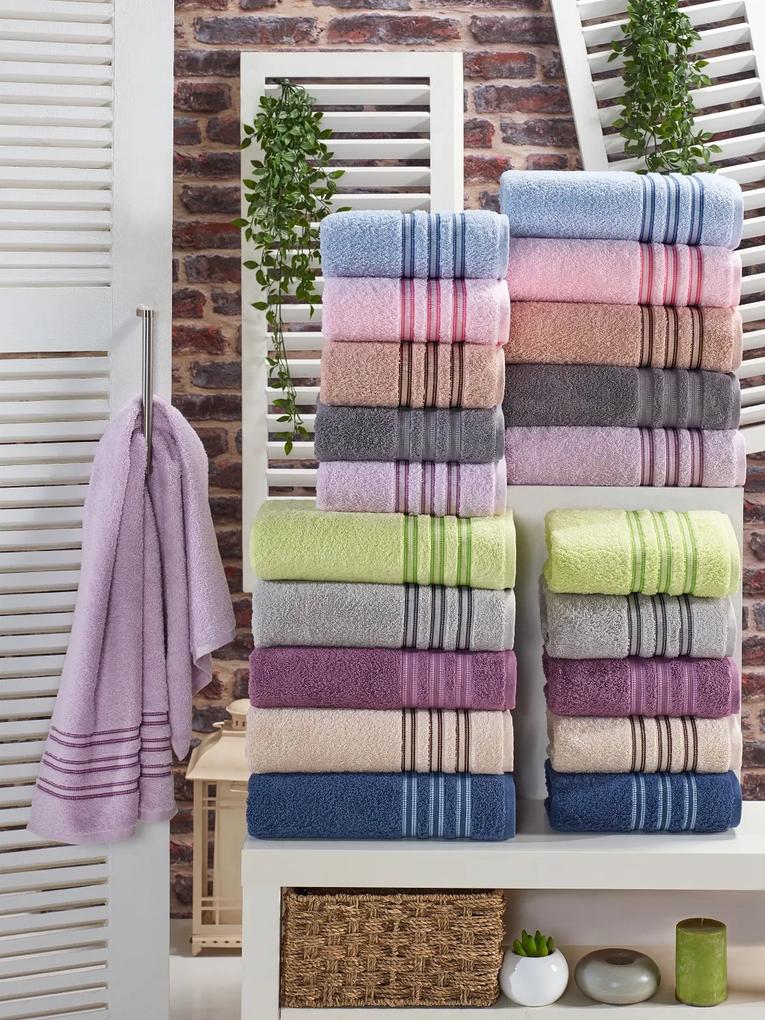 Stanex Froté ručníky a osušky FIRUZE ROZMĚR: Ručník 50 x 100 cm, Barva: TMAVĚ RŮŽOVÁ