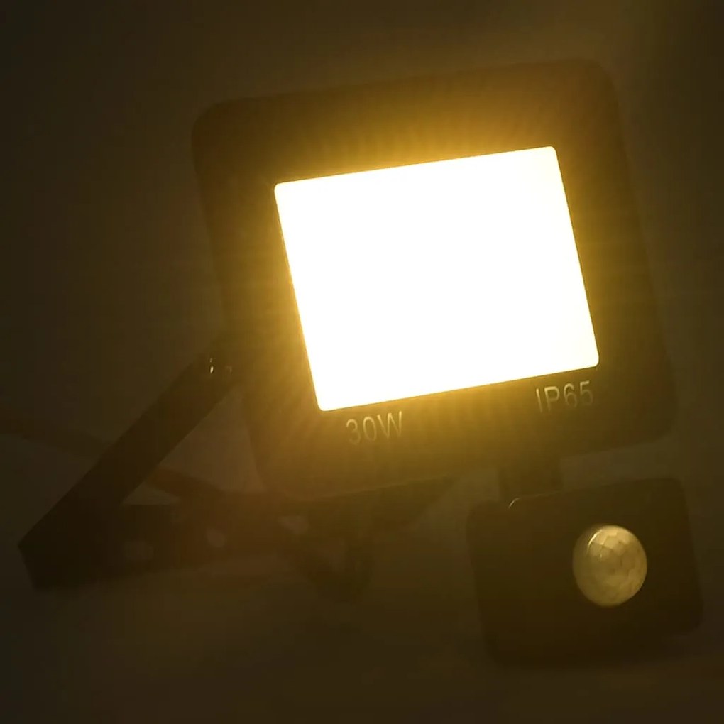 LED reflektor se senzorem 30 W teplé bílé světlo 149625