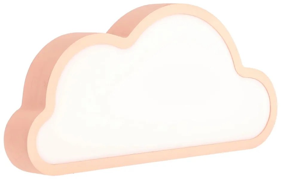 Růžová dětská lampička Cloud – Candellux Lighting