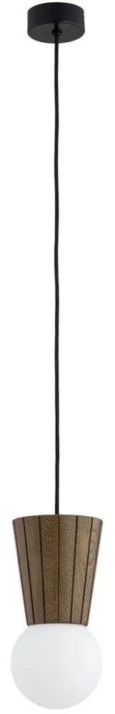 Argon 8952 - Koupelnový lustr na lanku VOLANTE 1xG9/6W/230V IP44 hnědá