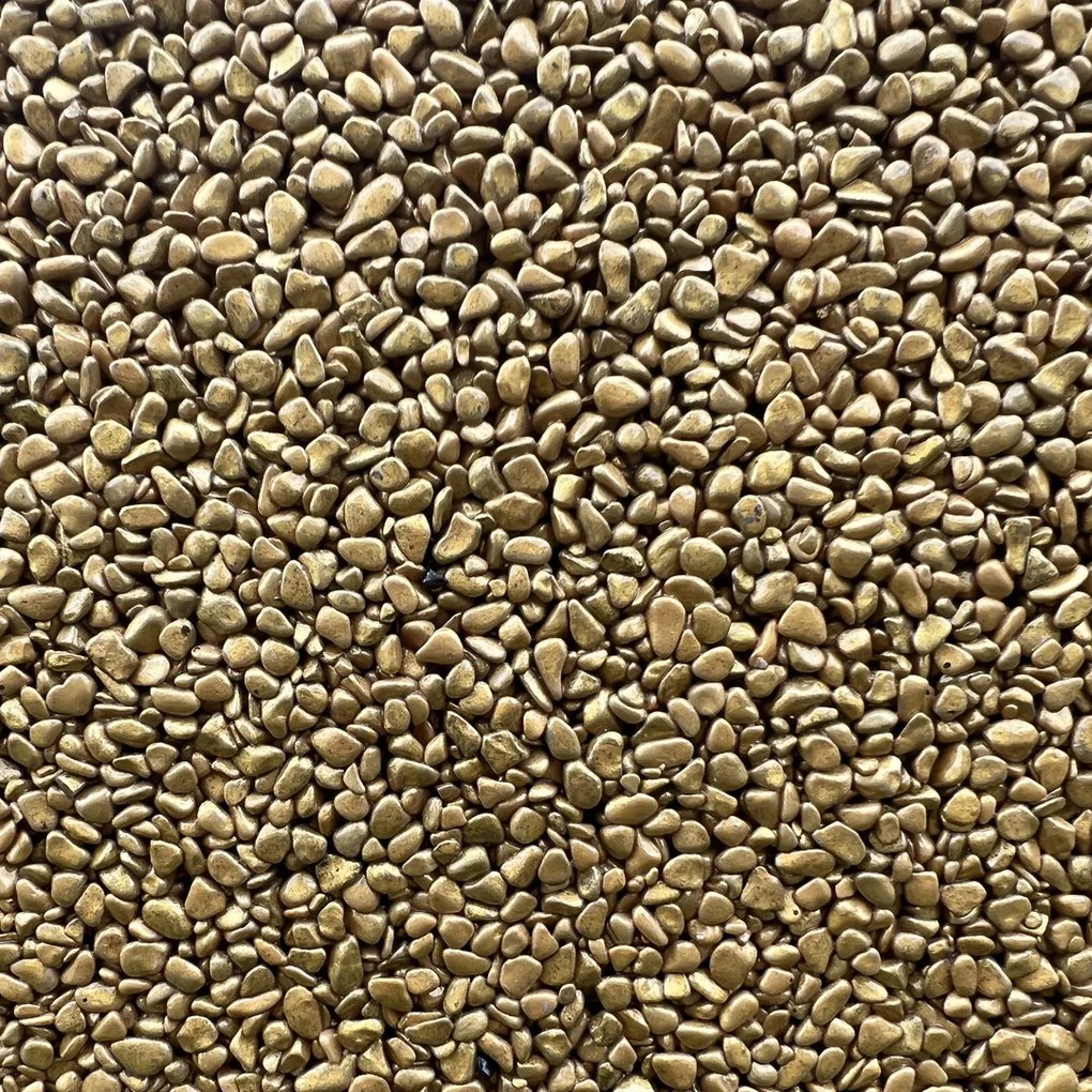 Báča Beton Kamenný koberec na podlahu Gold Frakce: Hrubá (4 – 8 mm), vydatnost setu 1,3 m², Doporučené použití v: exteriéru - dvousložkový polyuretan