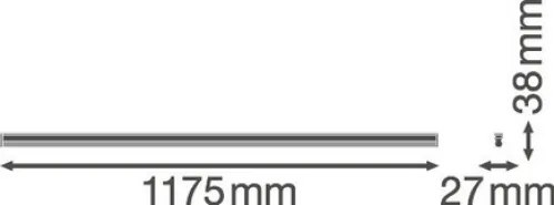 LED svítidlo LEDVANCE Linear Compact Batten 1200mm 20W/4000K neutrální bílá