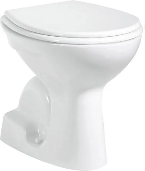 WC mísa samostatně stojící 36x54cm, spodní odpad, bílá (TP340) Aqualine