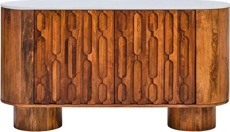 Komoda z mangového dřeva v přírodní barvě 140x75x45 cm Torcino – Premier Housewares