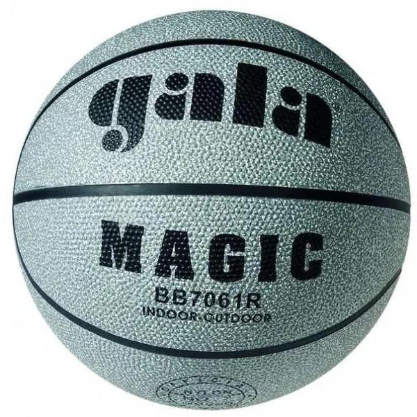 Míč basket MAGIC 7061R - šedá