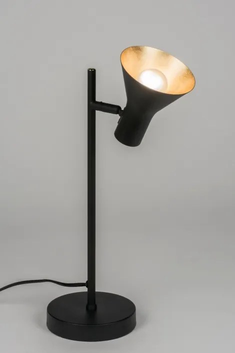 Stolní designová lampa Retro 60 Black and Gold