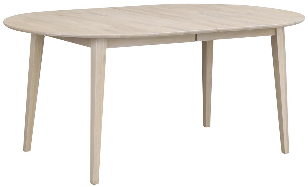 ROWICO Ovální rozkládací jídelní stůl FILIPPA světlý 170x105 cm 117629