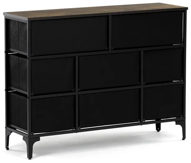 Retro komoda ALMIRA - old wood / MDF Barva: Vícebarevná