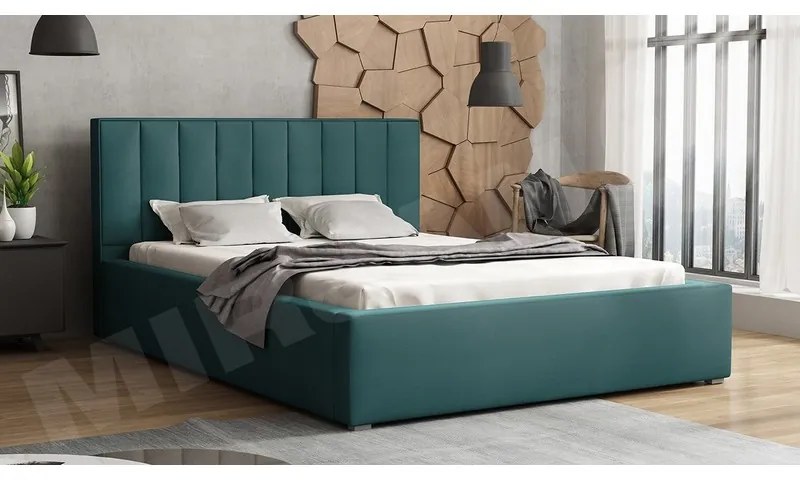 Čalouněná postel Sonden s roštem, Rozměr postele: 200x200, Potah: Victoria 14 866