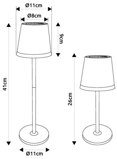 Globo 36637SM - LED Solární svítidlo LED/0,6W/3V 3000K IP44 matný chrom