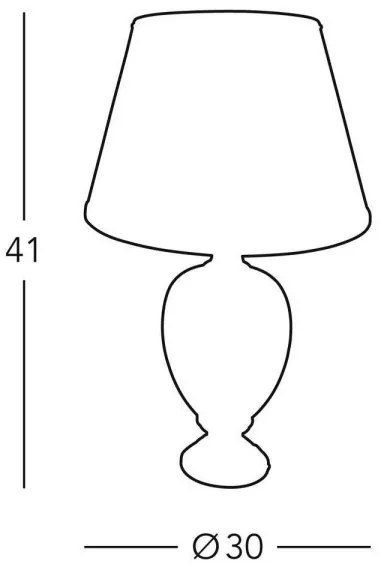 Kolarz 0094.70S - Stolní lampa DAMASCO 1xE27/60W/230V